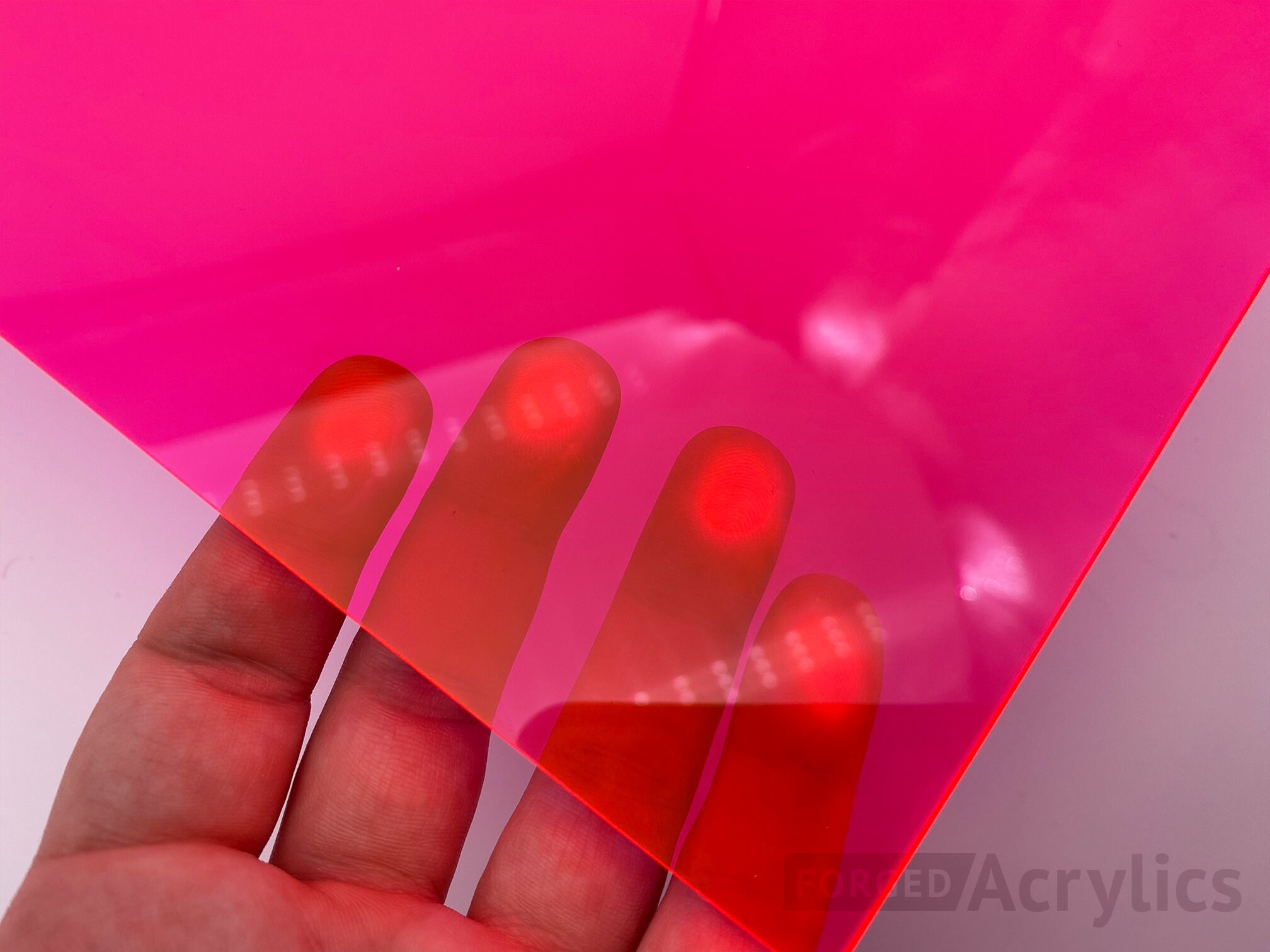 Molding & Casting Craft Supplies & Tools Red 18 12x12 Cast Acrylic ...