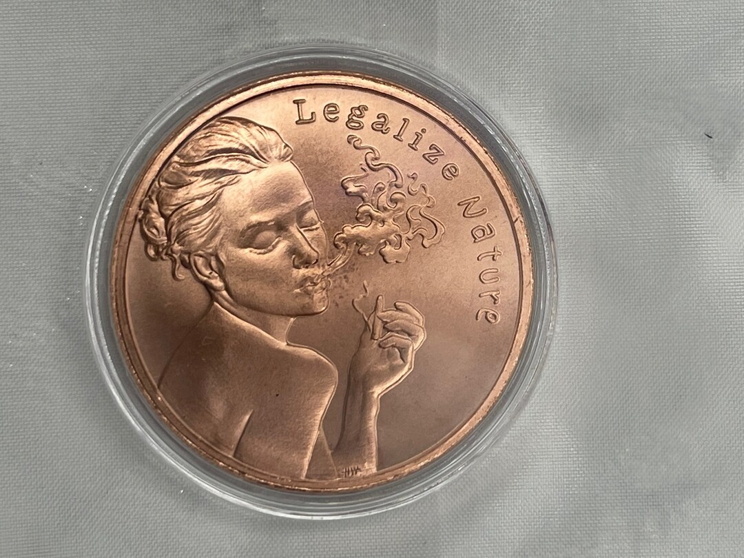 Legalize Nature 1 Oz .999 Fine Copper Round - Etsy