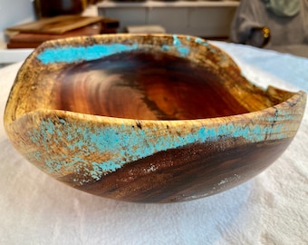 Turquoise Wood Inlay - Etsy