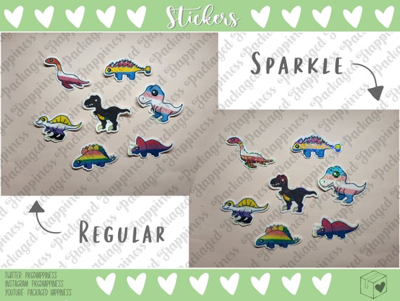 Pride Dinos: Ally-saurus Trans-osaurus Bi-ceratops - Etsy