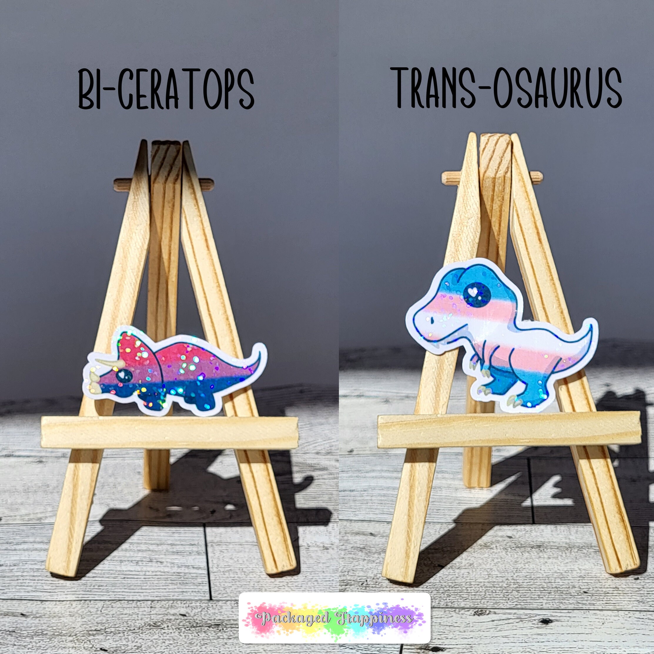 Sparkle Pride Dinos: Ally-saurus, Trans-osaurus, Bi-ceratops, Lesi ...