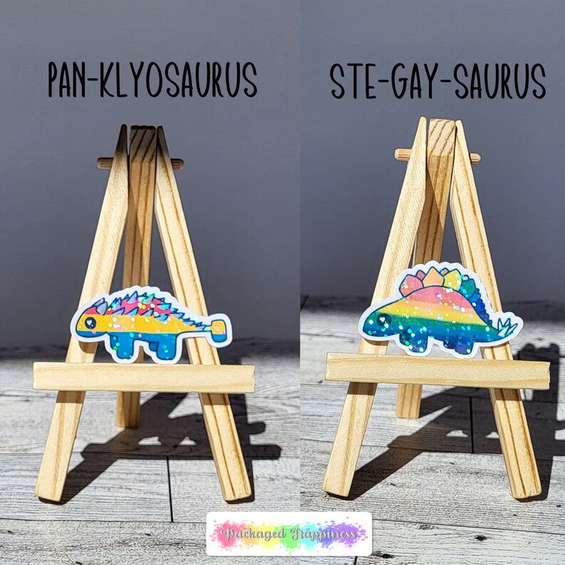 Sparkle Pride Dinos: Ally-saurus, Trans-osaurus, Bi-ceratops, Lesi ...