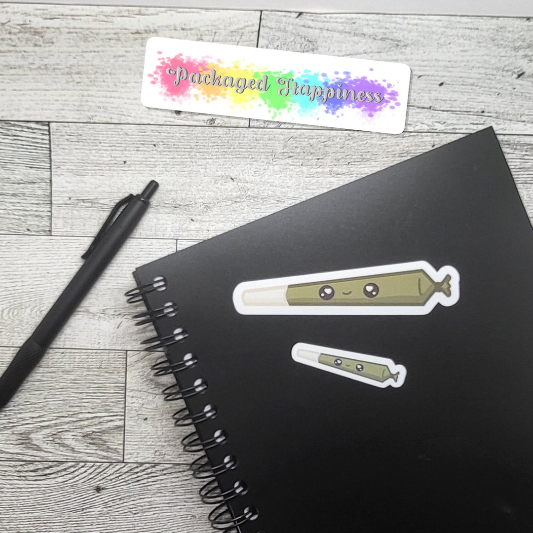 Cute Preroll Vinyl Sticker Smoking Buddies - Etsy
