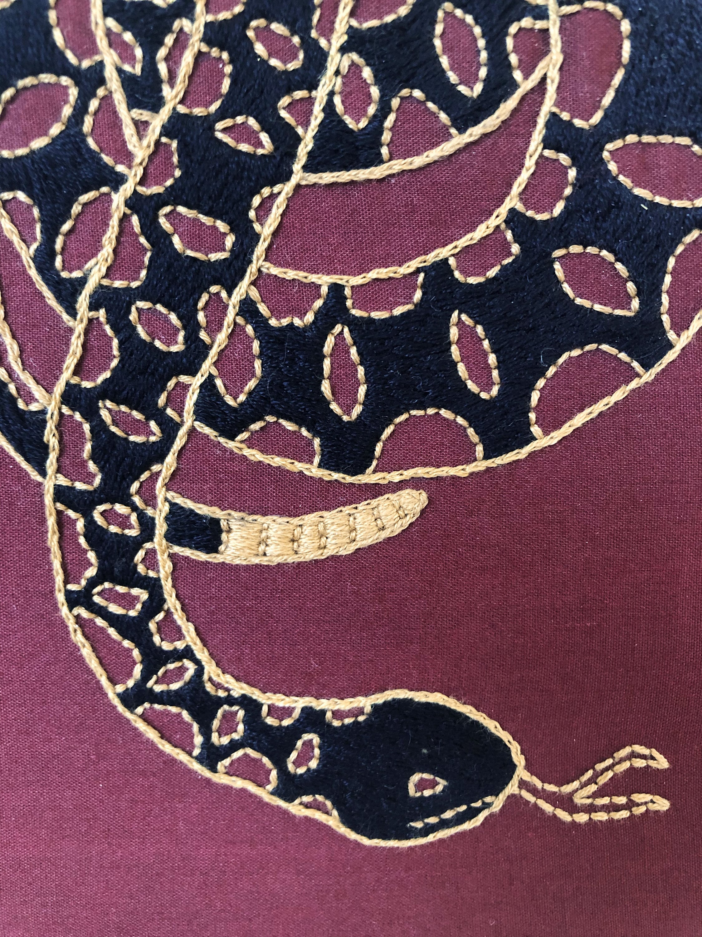 Snake Embroidery Pattern Embroidery Pattern Embroidery Designs ...