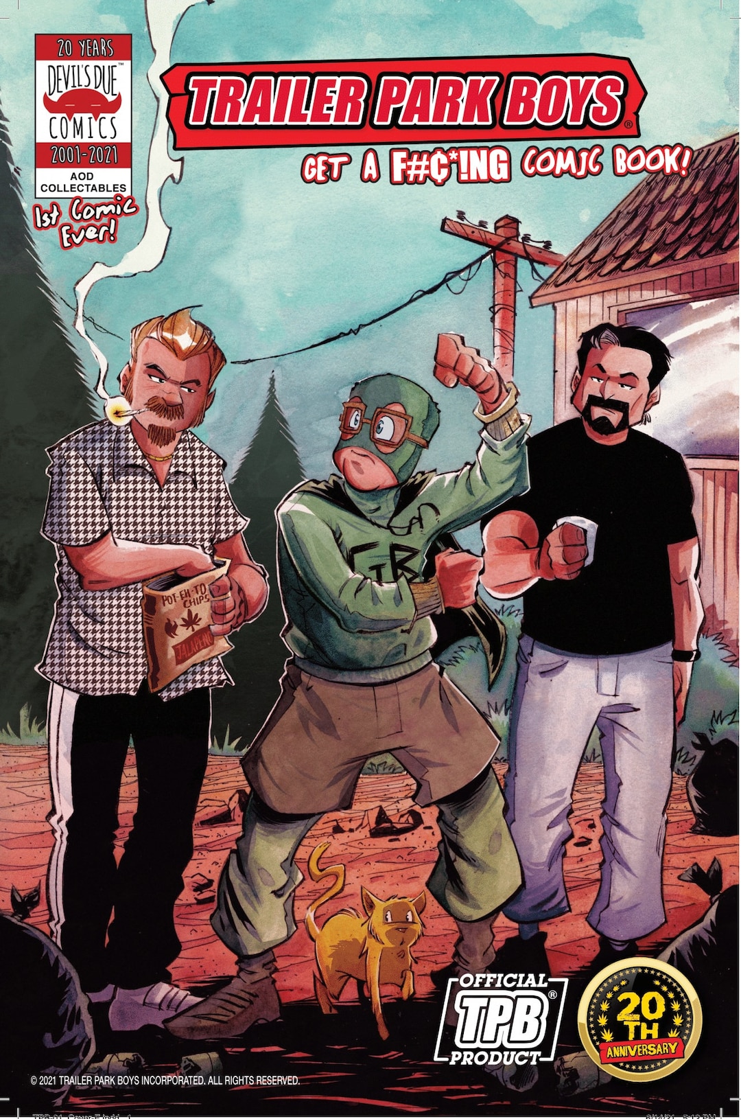 Trailer Park Boys Get a F#ing Comic Book #1 AOD Collectables Exclusive ...