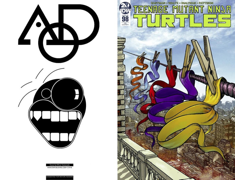 Teenage Mutant Ninja Turtles 98 AOD Collectables Exclusive Oliver ...