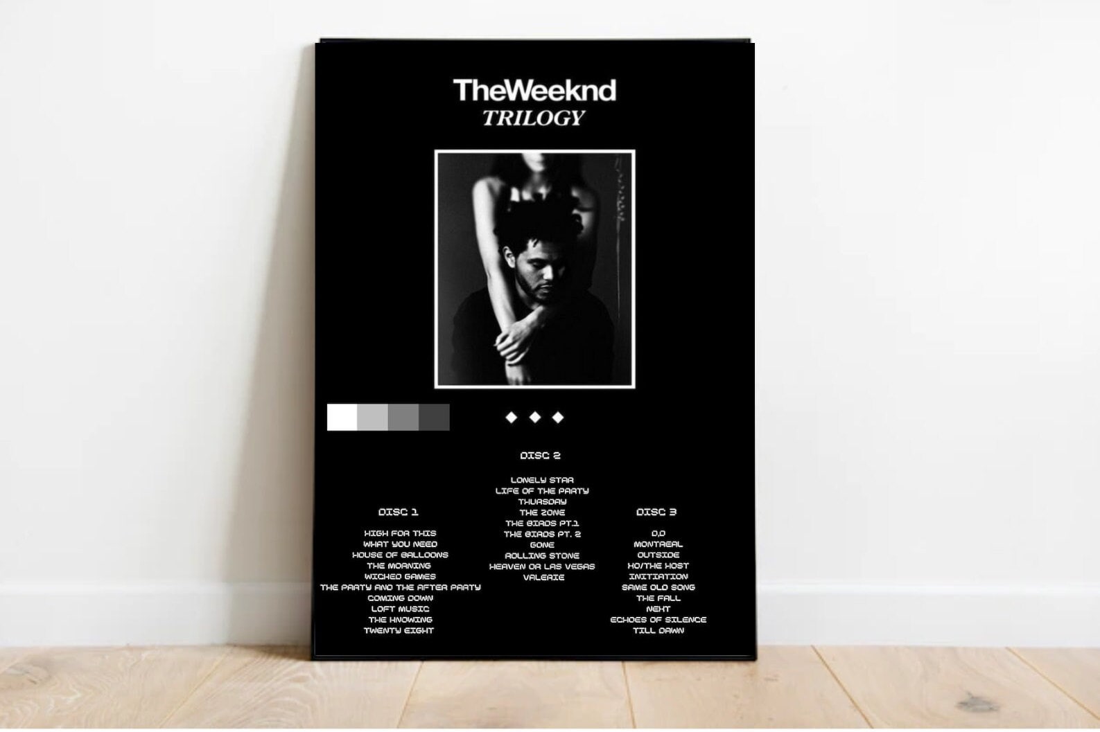 The Weeknd - Trilogy Album Art Poster: Music Wall Art (digital Download ...