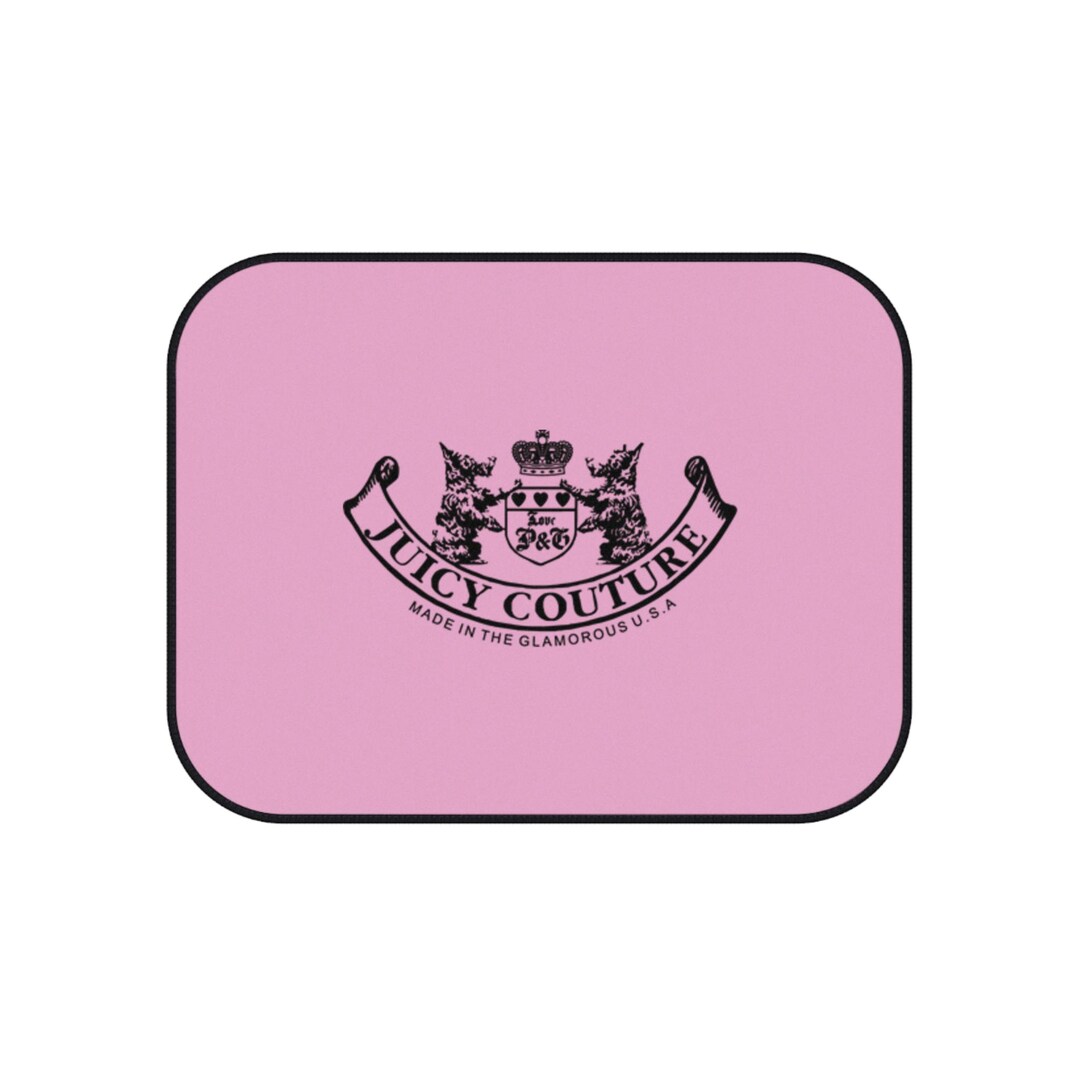 Juicy Couture Glamorous Pink Car Mats, Luxurious Vehicle Accessories ...