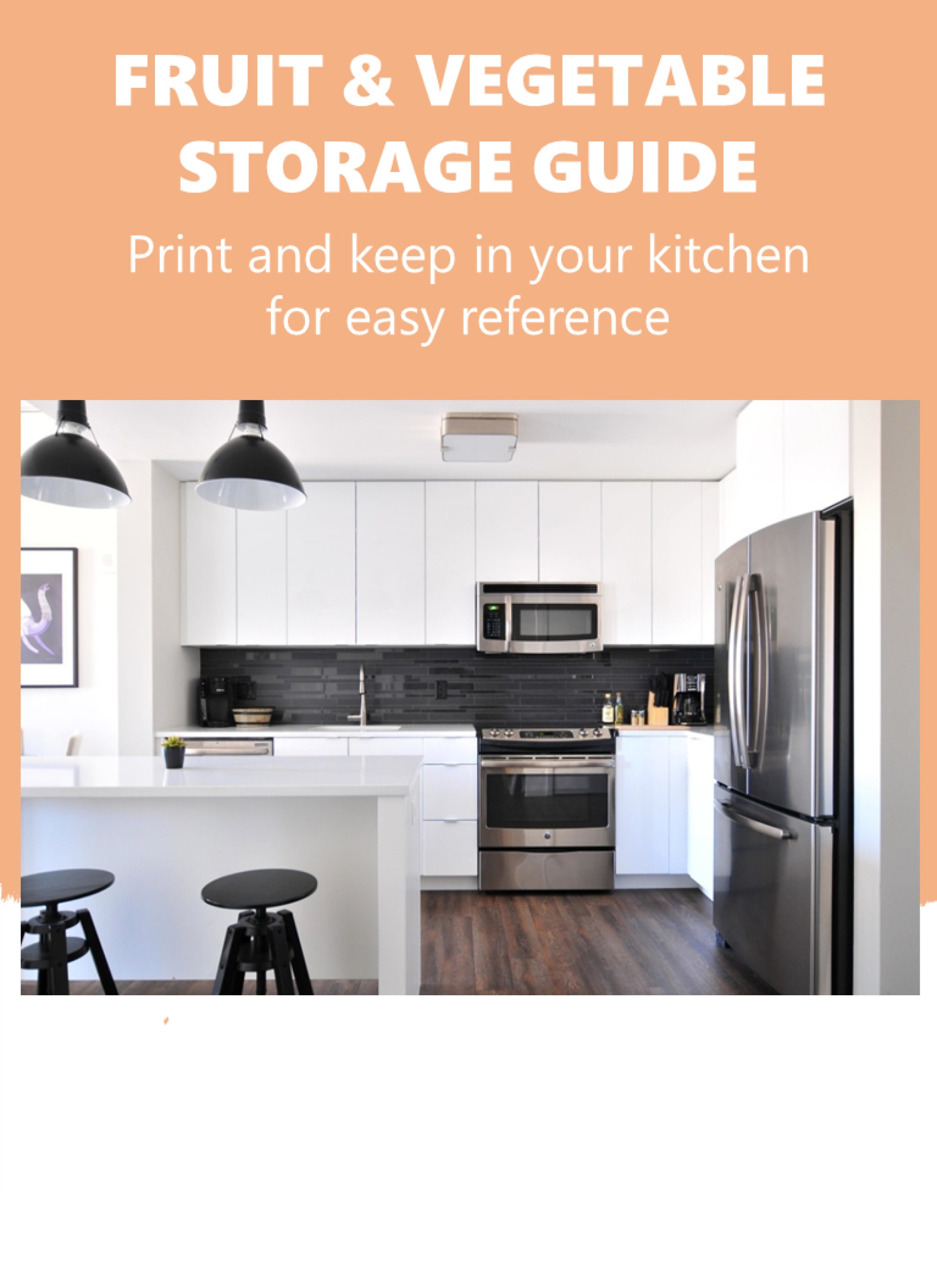 Produce Storage Guide - How to Store Fruits & Vegetables - How to Store ...