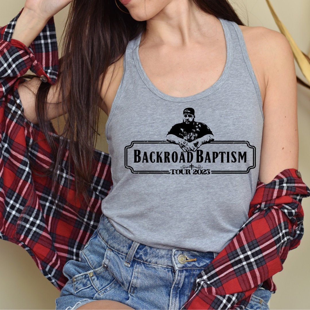 Jelly Roll Tank Top - Backroad Baptism Tour Shirt - Jelly Roll - Son of ...