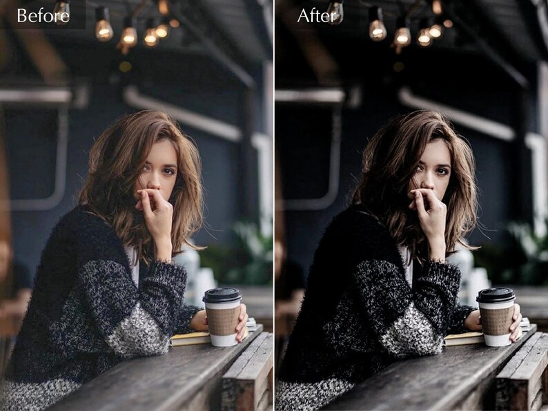 NOIR Presets Instagram Presets Blogger Filters MOBILE and - Etsy