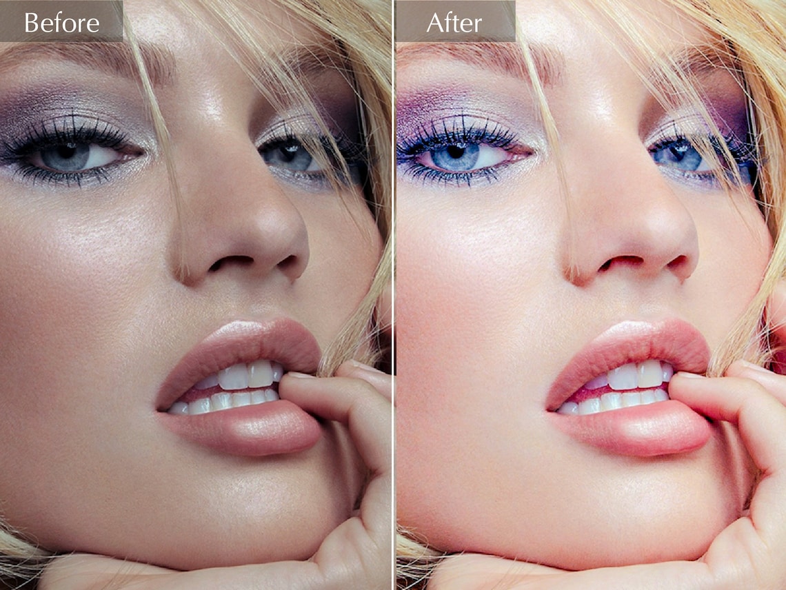 8 LIPS Lightroom MOBILE Presets, Desktop Presets, Beauty Salon ...