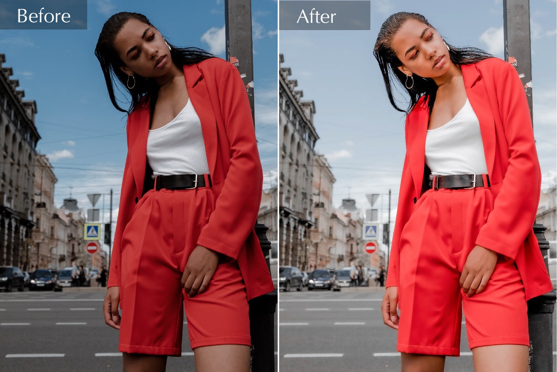 8 RED Instagram Presets Blogger Filters MOBILE Presets - Etsy