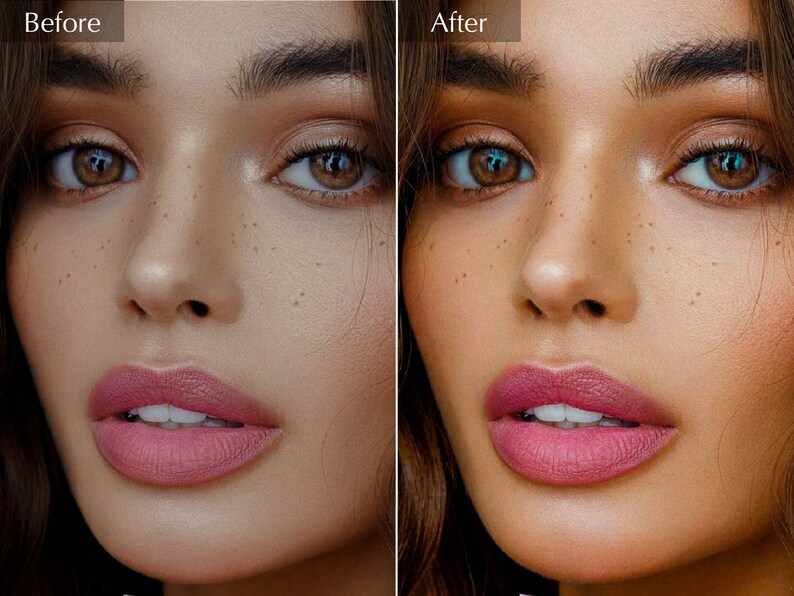 8 LIPS Lightroom MOBILE Presets, Desktop Presets, Beauty Salon ...