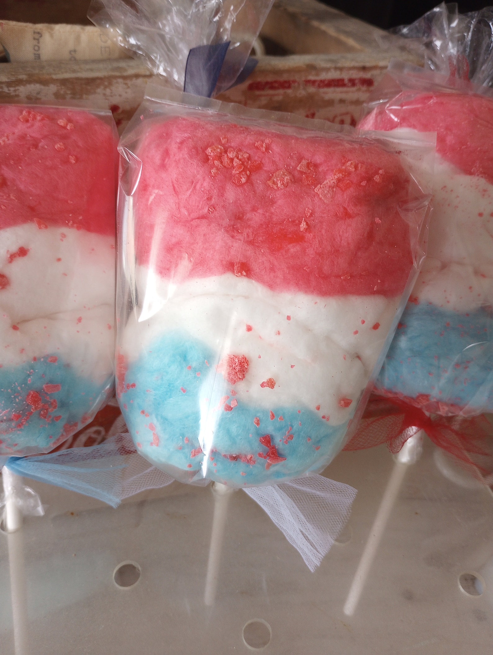 4th of July Cotton Candy Firecracker Pop Favor Treats W/ Pop Rocks - Etsy