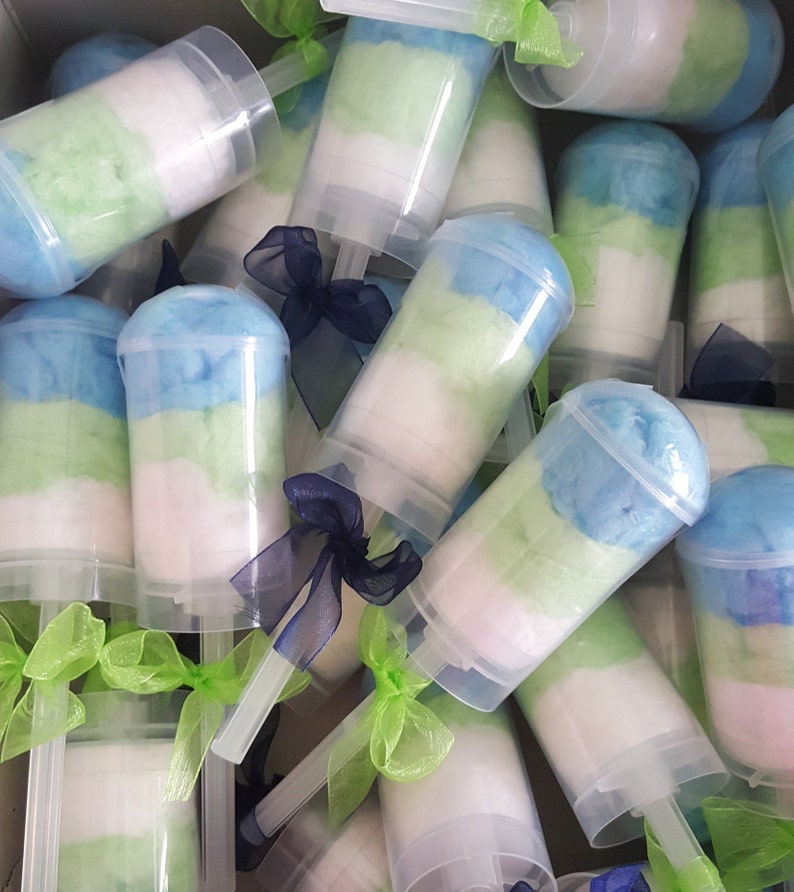 12 Cotton Candy Push Pop Party Birthday Wedding Favors - Etsy