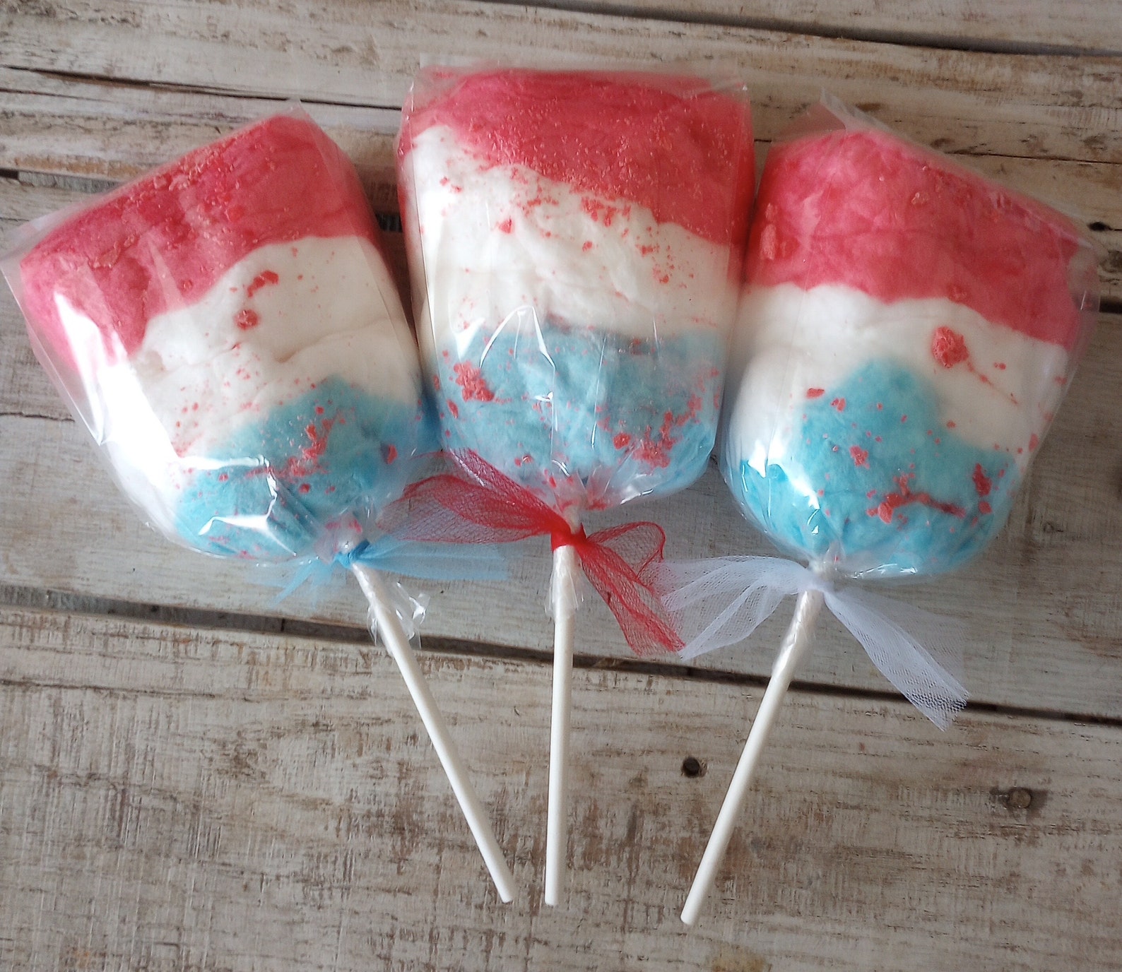 4th of July Cotton Candy Firecracker Pop Favor Treats W/ Pop Rocks - Etsy