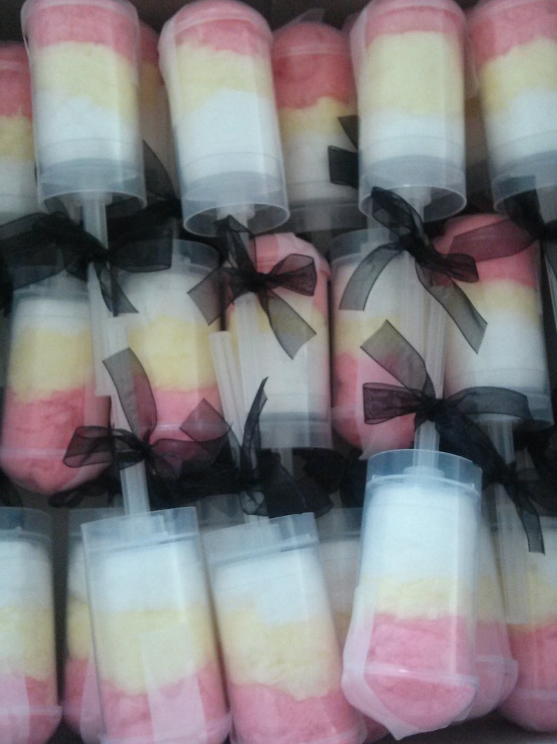12 Cotton Candy Push Pop Party Birthday Wedding Favors - Etsy