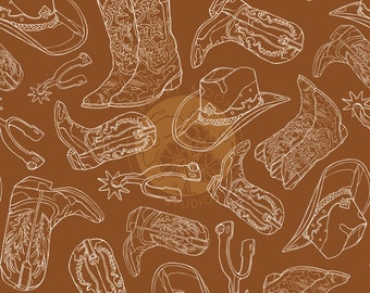 SEAMLESS Pattern Aztec Cowhide Western Digital Fabric Design - Etsy