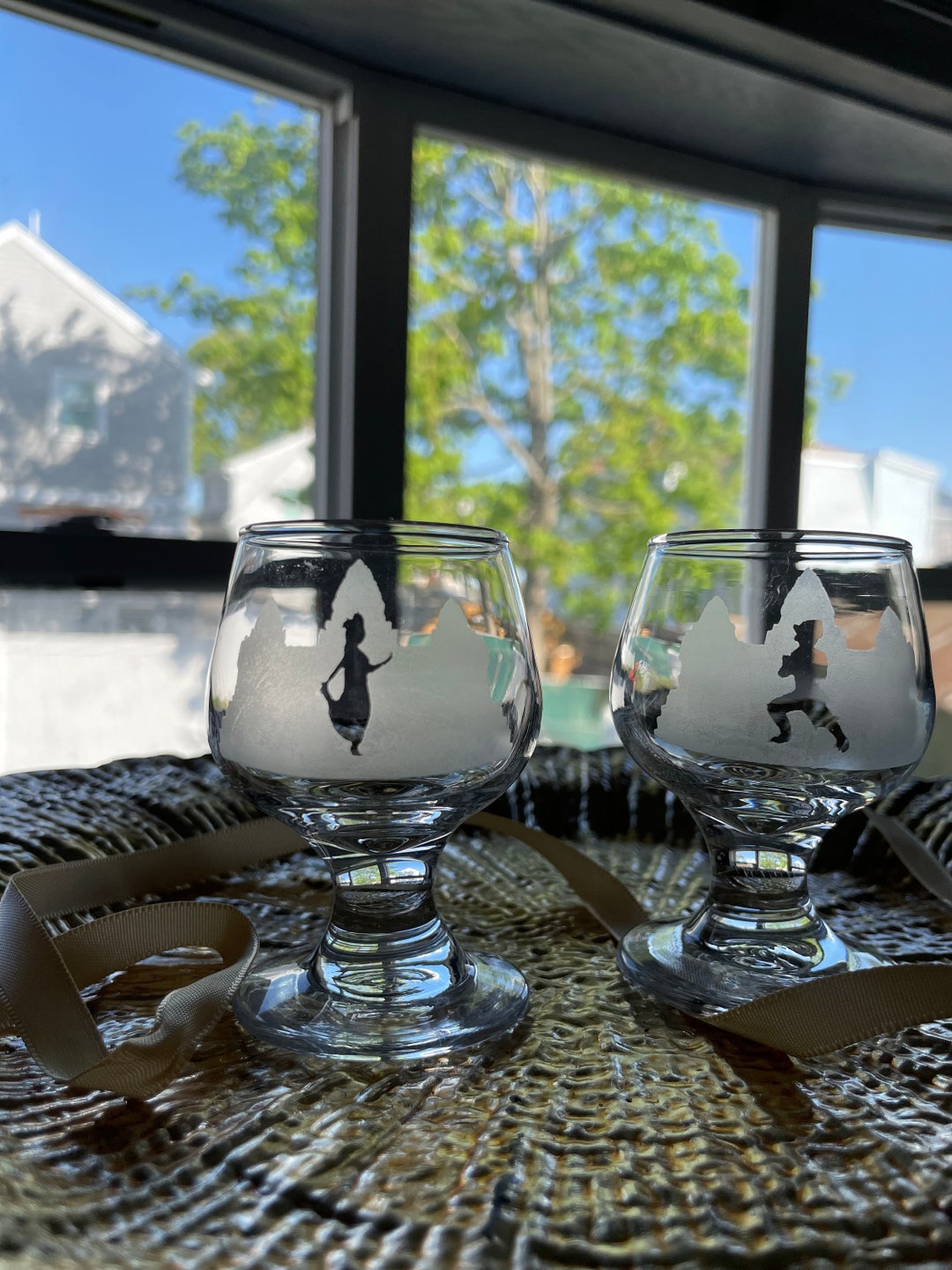 Hanuman & Apsara, Angkor Wat Shot Glass, Mini Wine Glass - Etsy