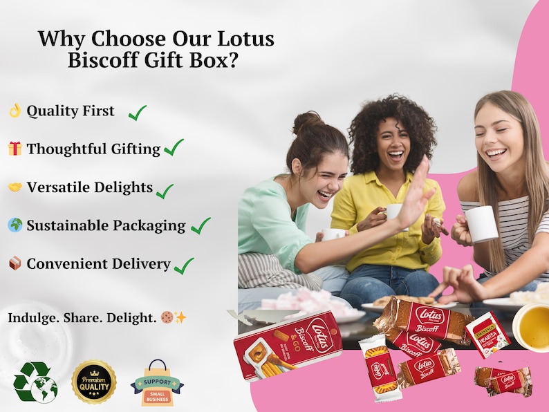 Lotus Biscoff Gift Hamper: Personalized Treat Box, Valentines Biscoff ...
