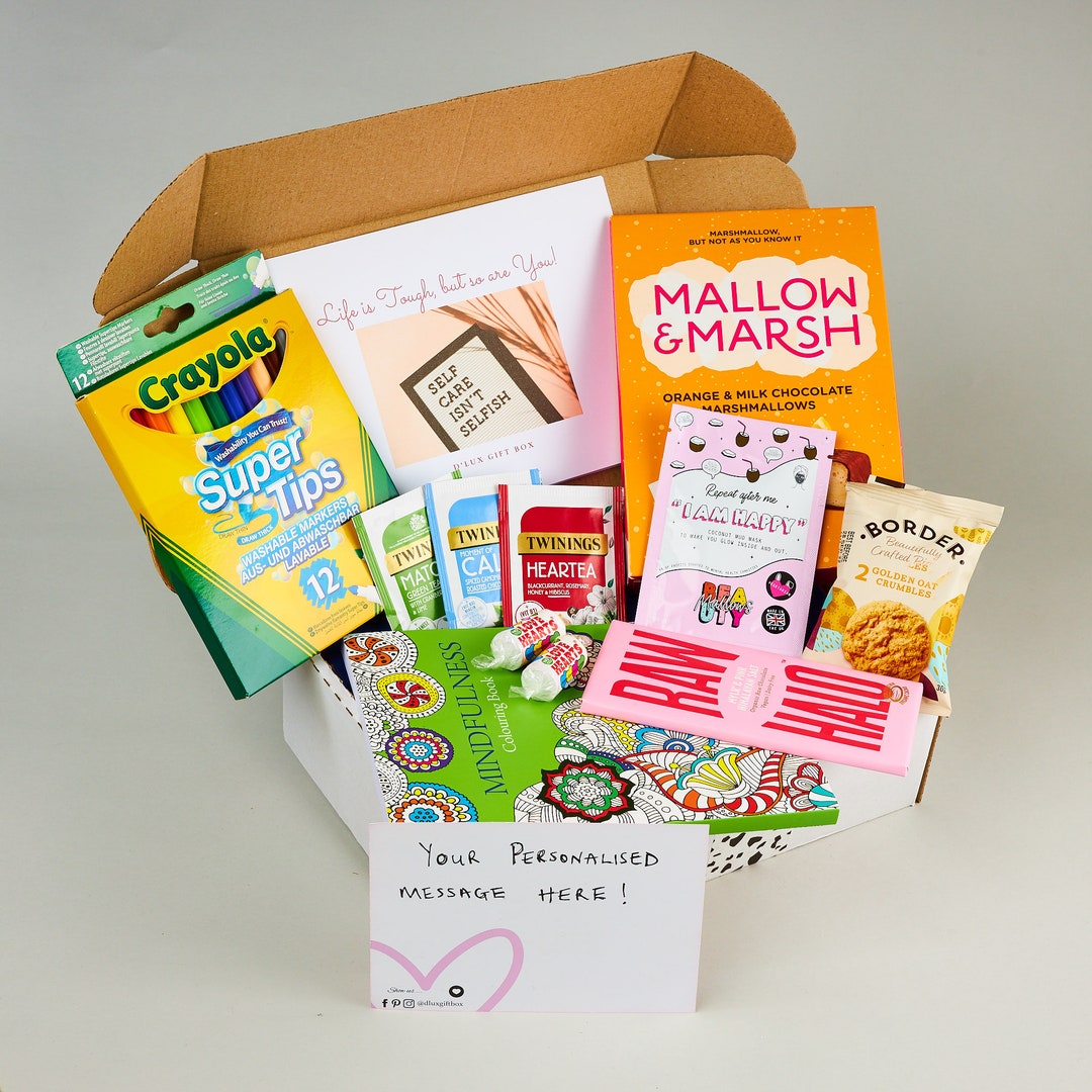 Mindfulness Gift Box, Stress Relief, Self Care, Pick Me Up, Gift for ...