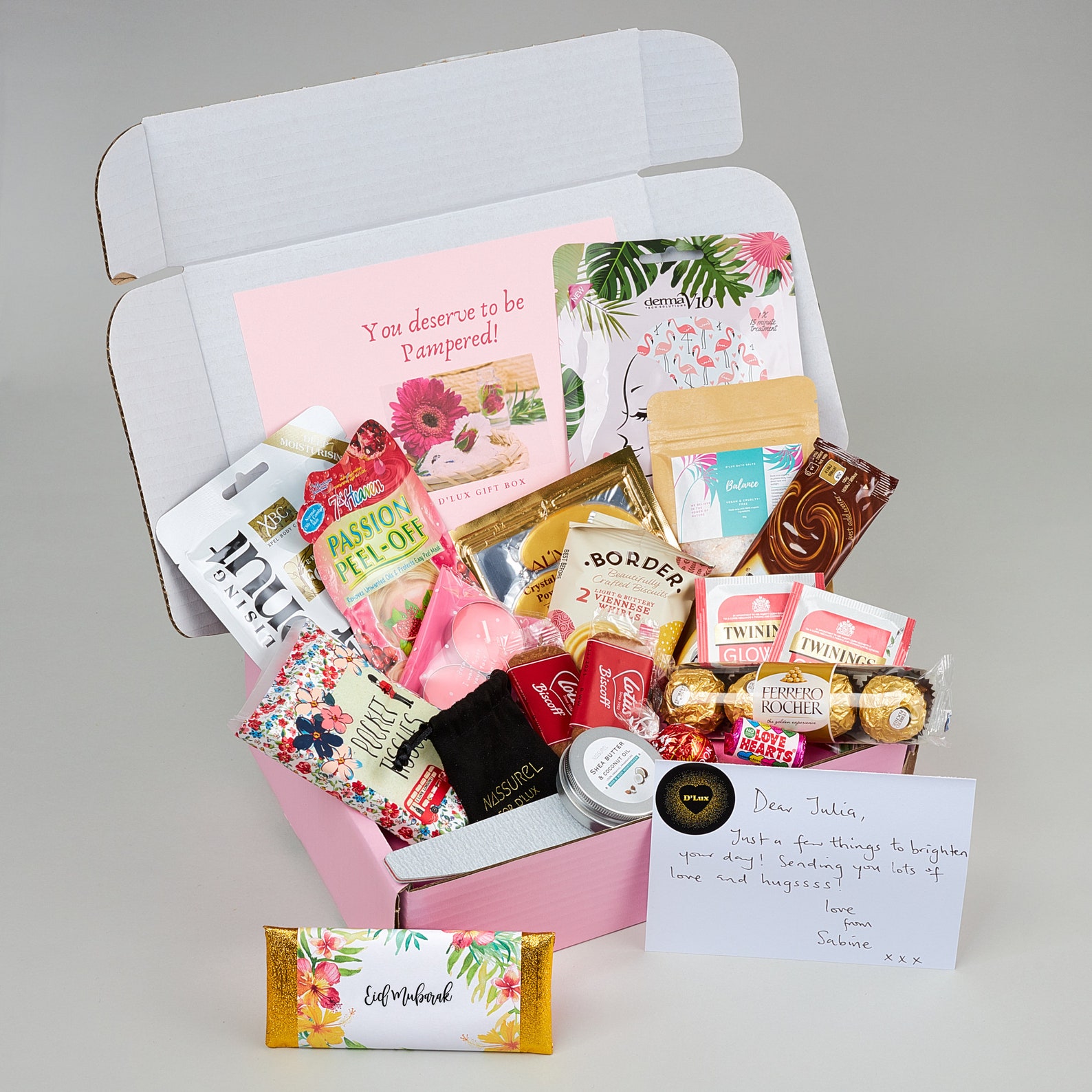 Eid Gift Box, Personalised Eid Gift for Women, Eid Gift for Girls, Eid ...