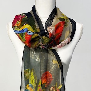 Bizet Carmen Opera Silk Scarf - Etsy