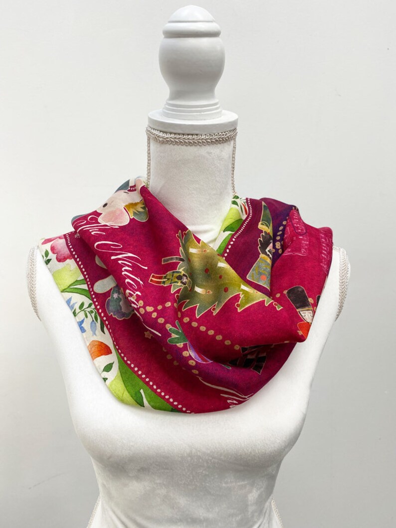 SALE Nutcracker Silk/wool Opera Scarf - Etsy