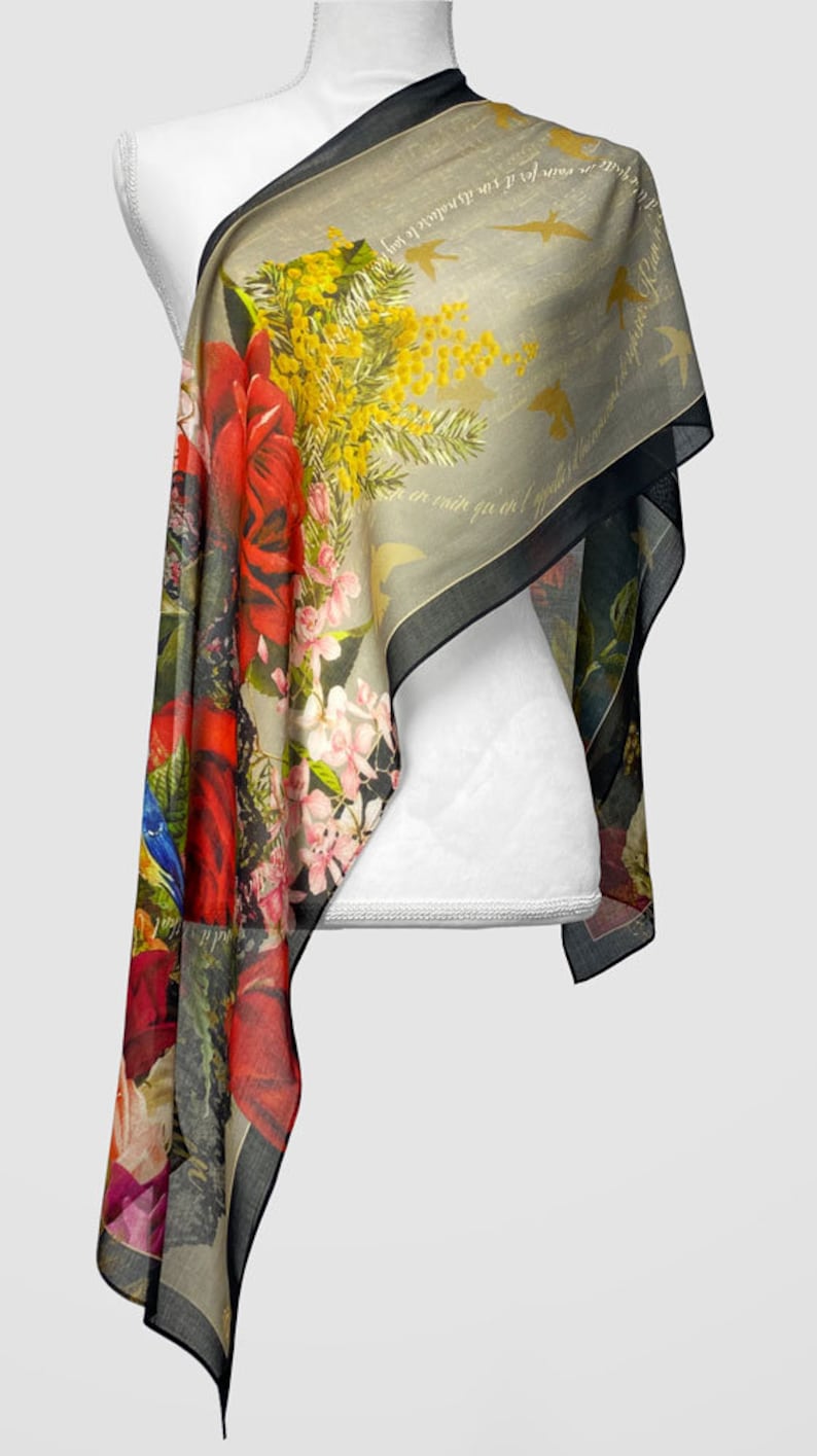 Bizet Carmen Opera Silk Scarf - Etsy