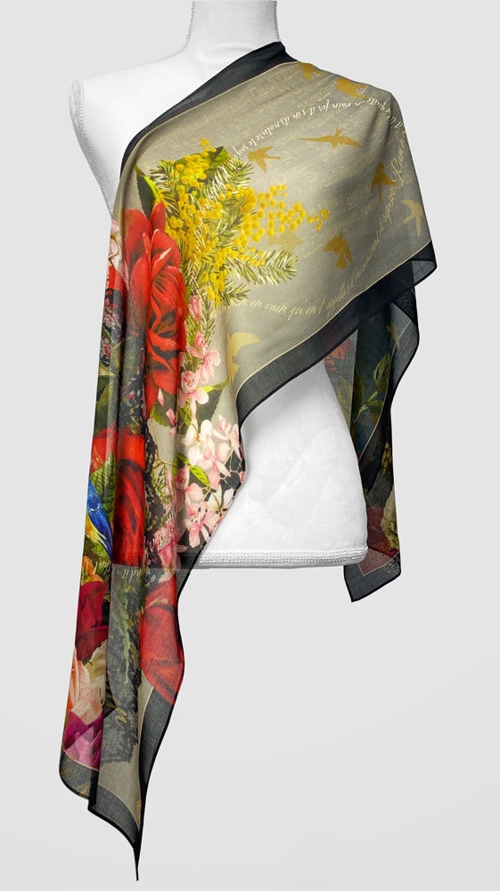 Bizet Carmen Opera Silk Scarf - Etsy