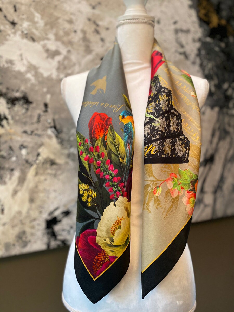 Bizet Carmen Opera Silk Scarf - Etsy