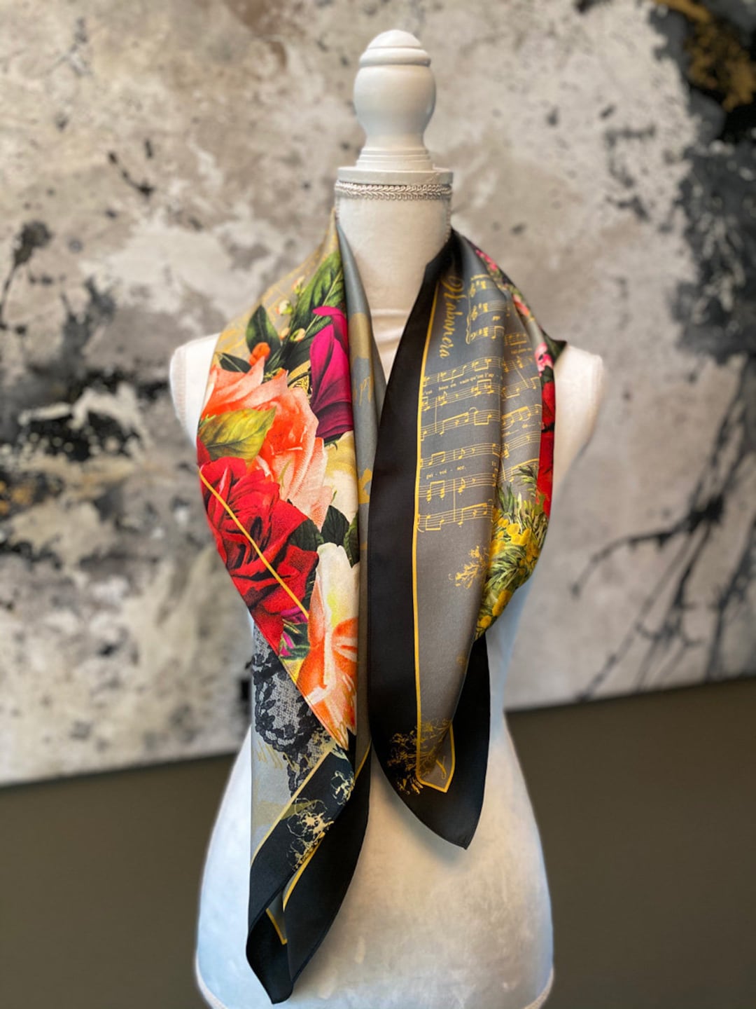 Bizet Carmen Opera Silk Scarf - Etsy