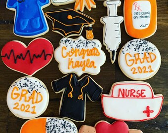 Nurse Cookies - Etsy