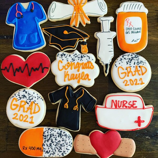 Nurse Cookies - Etsy
