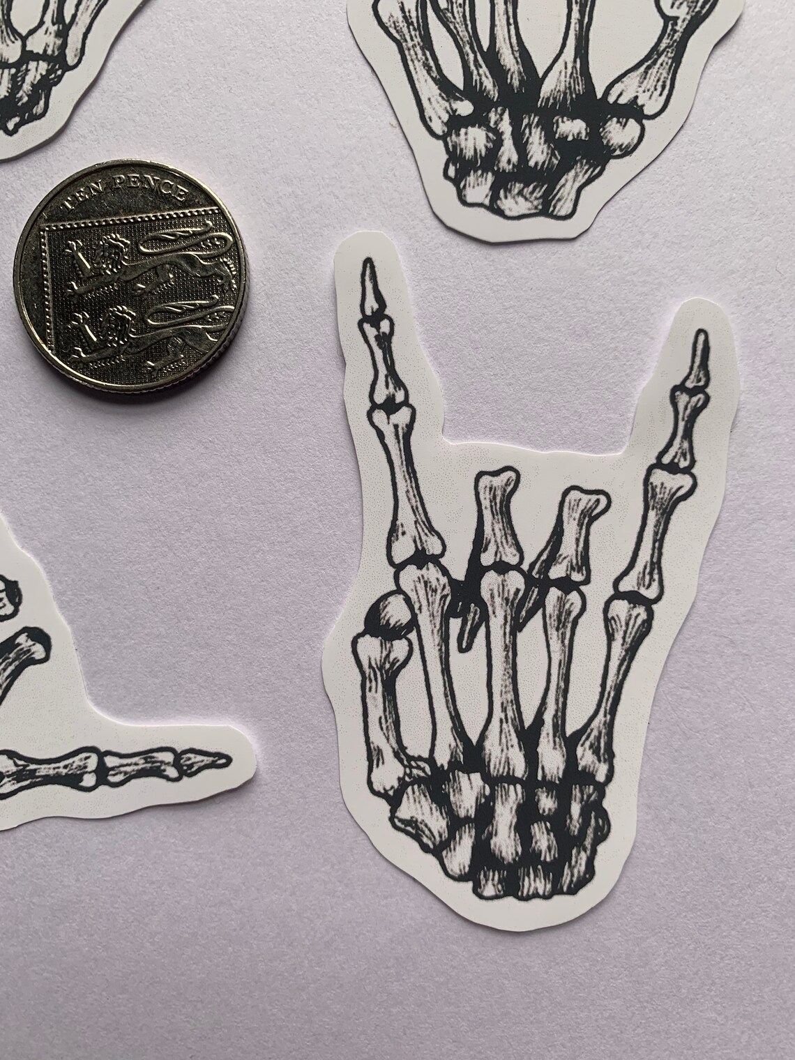Anatomical Skeleton Hands Vinyl Stickers Laptop Stickers | Etsy