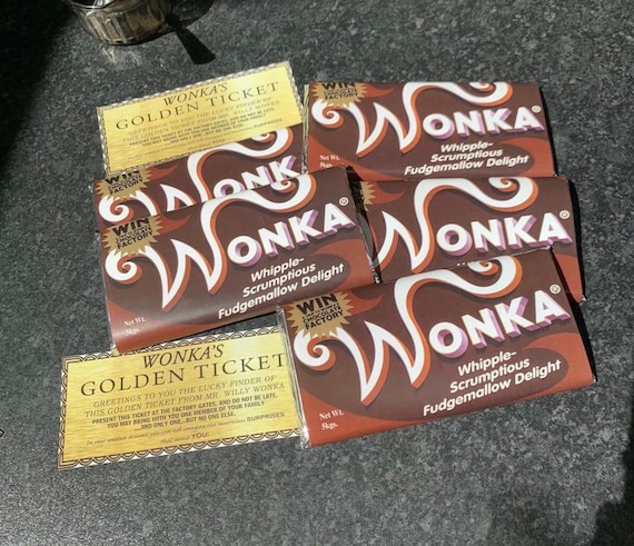 Willy Wonka And The Chocolate Factory Chocolate Bar