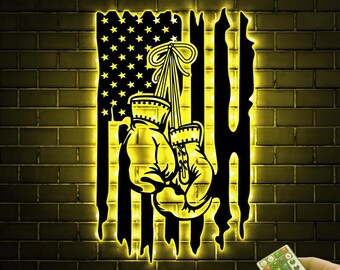Boxing Metal Sign - Etsy