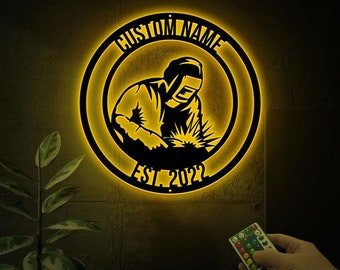 Welding Name Sign - Etsy