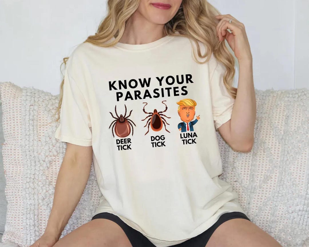 Comfort Colors Know Your Parasites Shirt, Anti Trump Tshirt, Vote Shirt ...