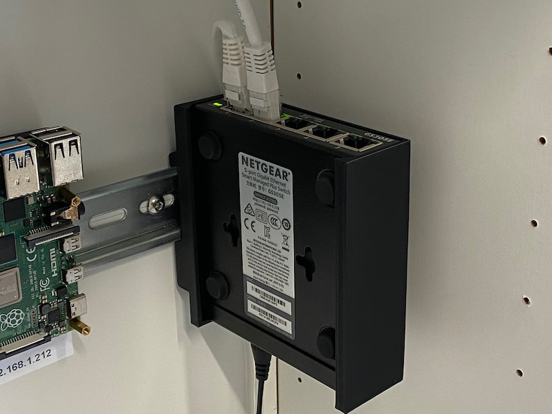 NETGEAR GS305 DIN Rail Adaptor Kit for Mounting - Etsy