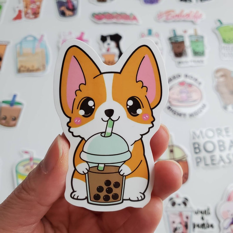 Boba Tea Sticker Pack (50 Stickers/pack) - Etsy