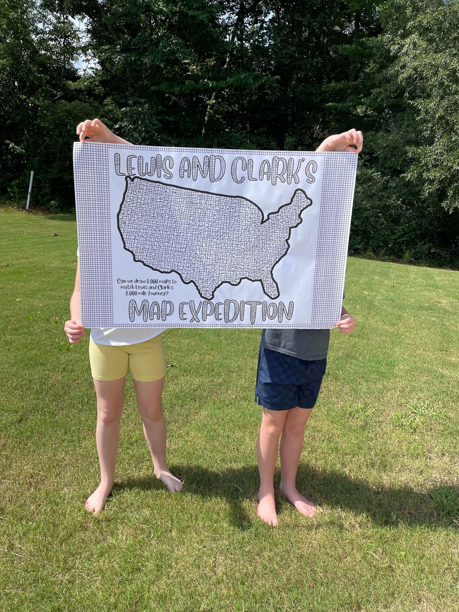 Lewis and Clark Map Drawing Expedition Tracker - Classical ...