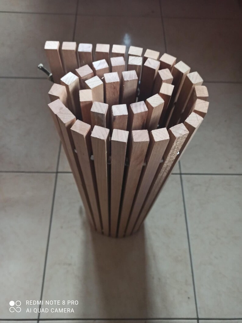 Duckboard Roll up Wooden Bath Mat Shower/sauna/pool - Etsy