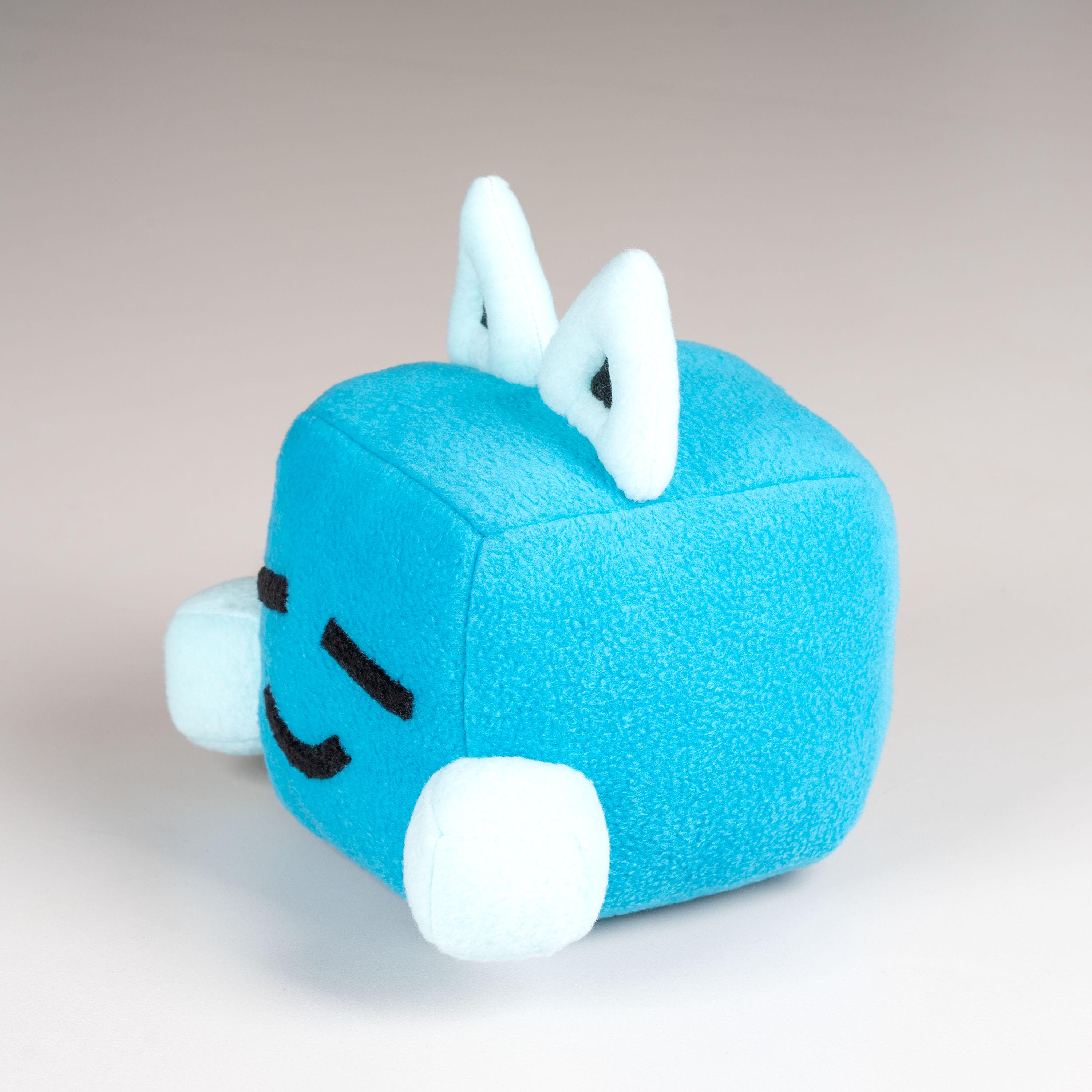 Big Cube Plush Toy – JSAB Inspired, Handmade Blue Fleece Plushie - Etsy
