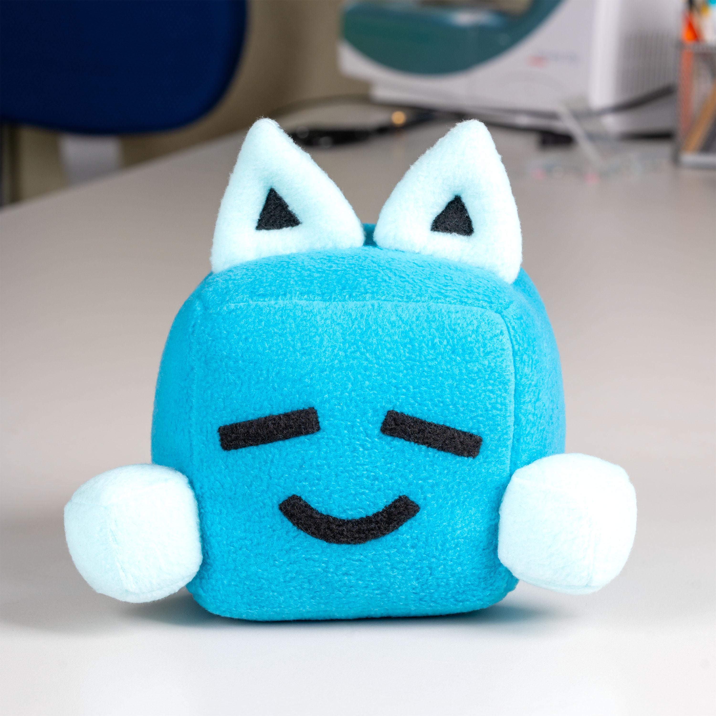 Big Cube Plush Toy – JSAB Inspired, Handmade Blue Fleece Plushie - Etsy