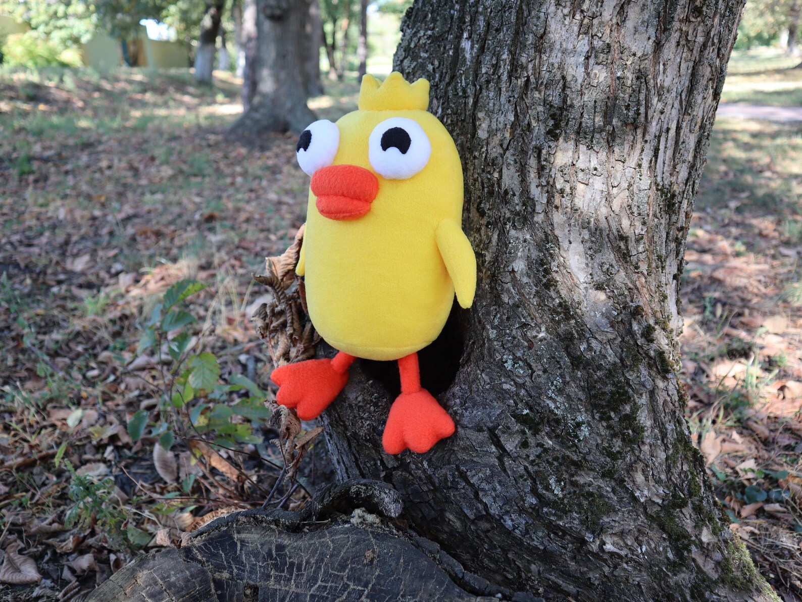 Ducky Momo Plush – Handmade Cute Yellow Duck Toy, Inspired by Beloved ...