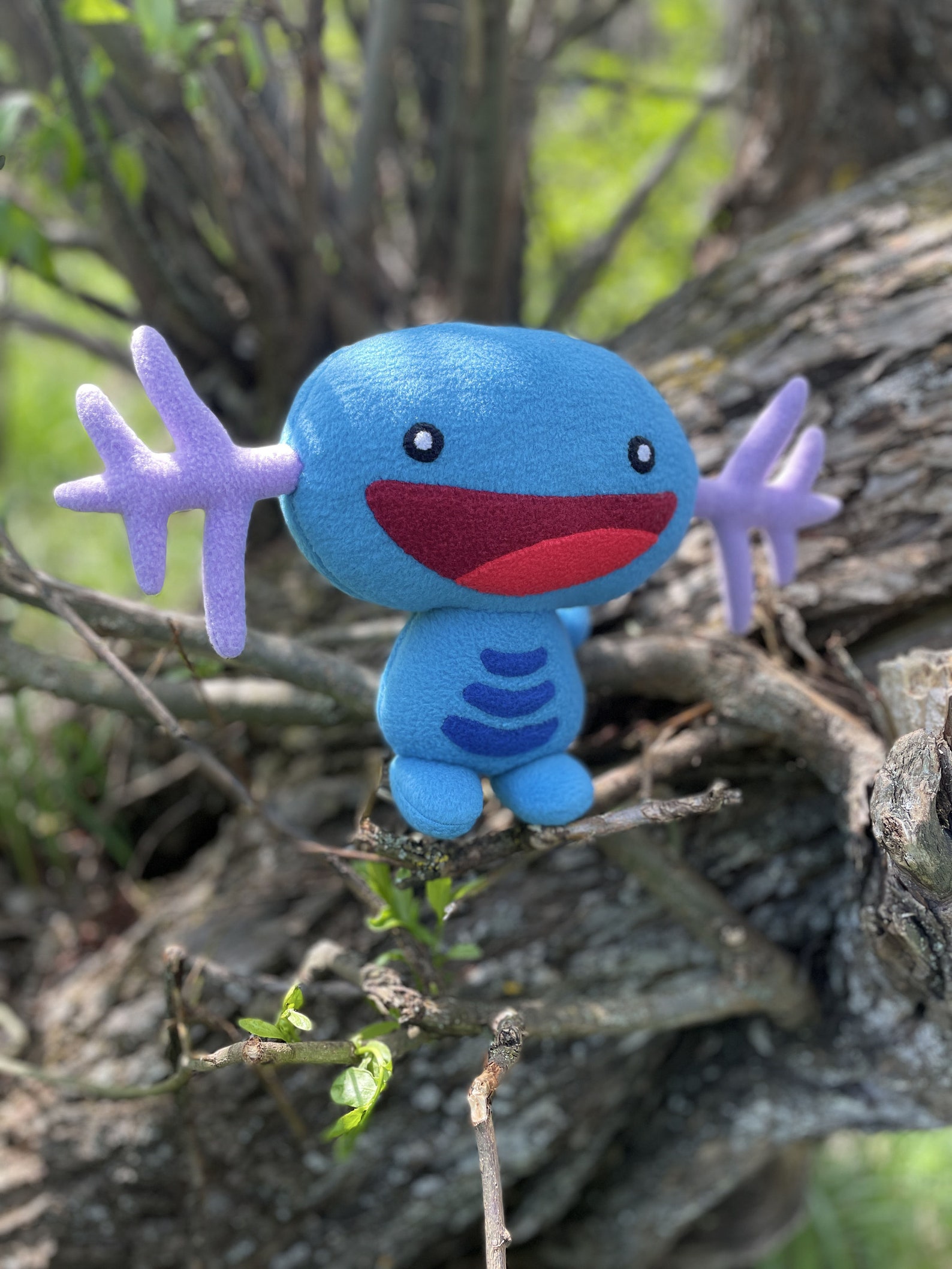 Wooper Plush Toy, Cute Soft Toy, Handmade Wooper Soft Toy, unofficial 9in - Etsy Australia