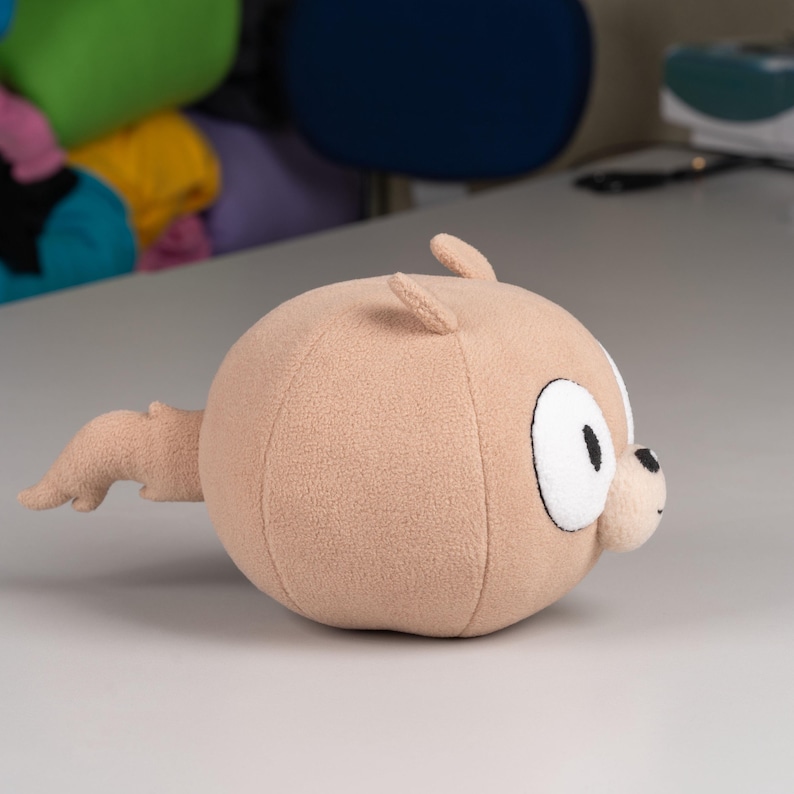Woff Plush Hilda Inspired, Wolf Pups Plushie Hilda, Woff Stuffed Animal ...