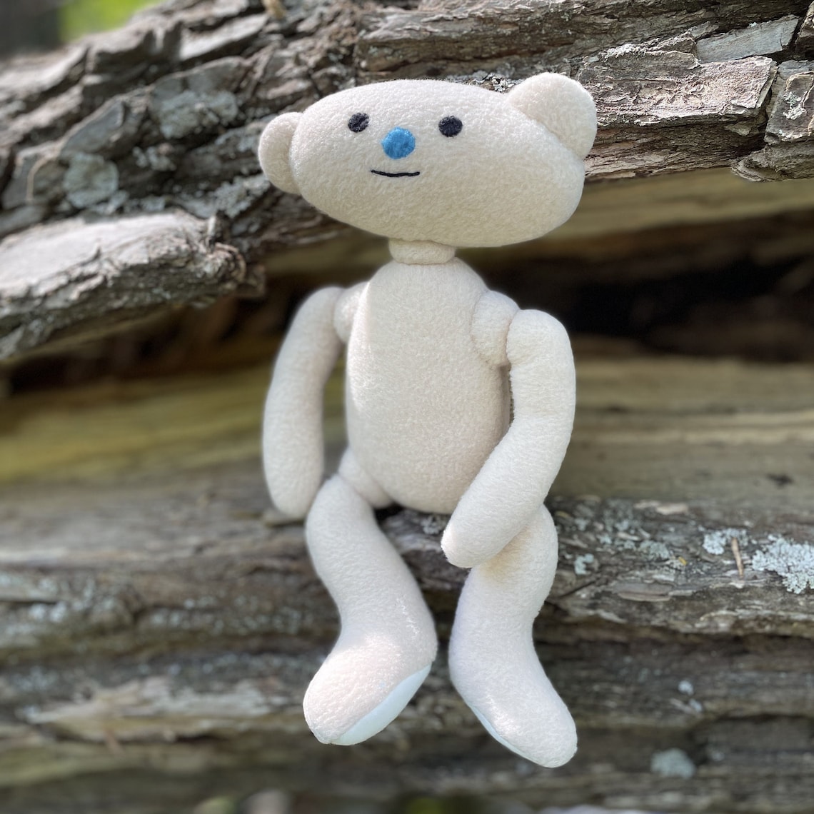 BEAR Alpha Plush Handmade Toy Bear Alpha Soft Doll Alpha Horror Bear ...